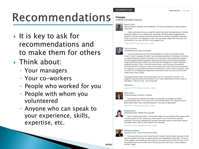 Creating your LinkedIn profile | PDF