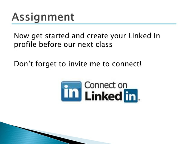 Creating your LinkedIn profile | PDF