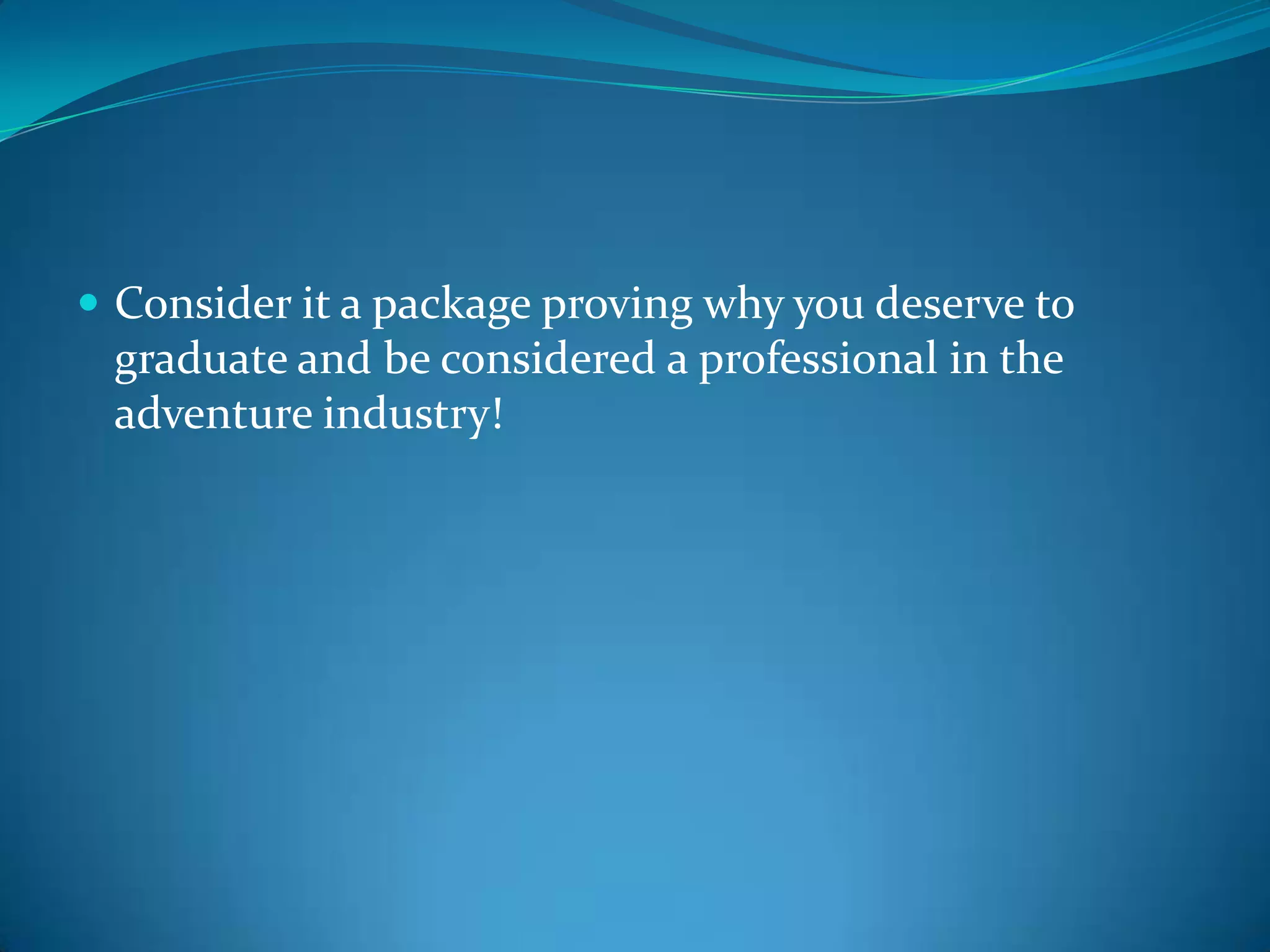 Creating Your ODA Graduate Portfolio | PPT