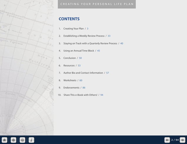 Creating your personal life plan | PPT