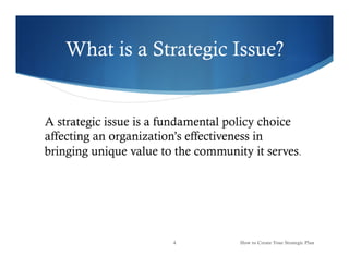 How to Create Your Strategic Plan | PPT