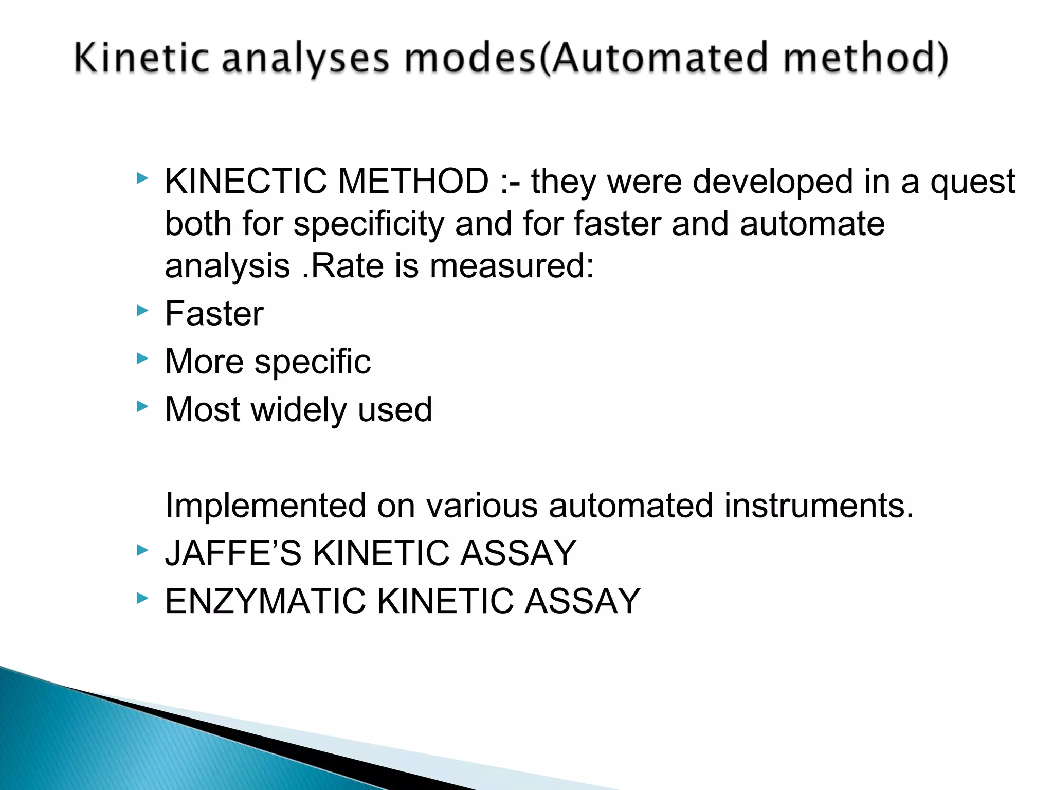 Creatinine estimation | PPT
