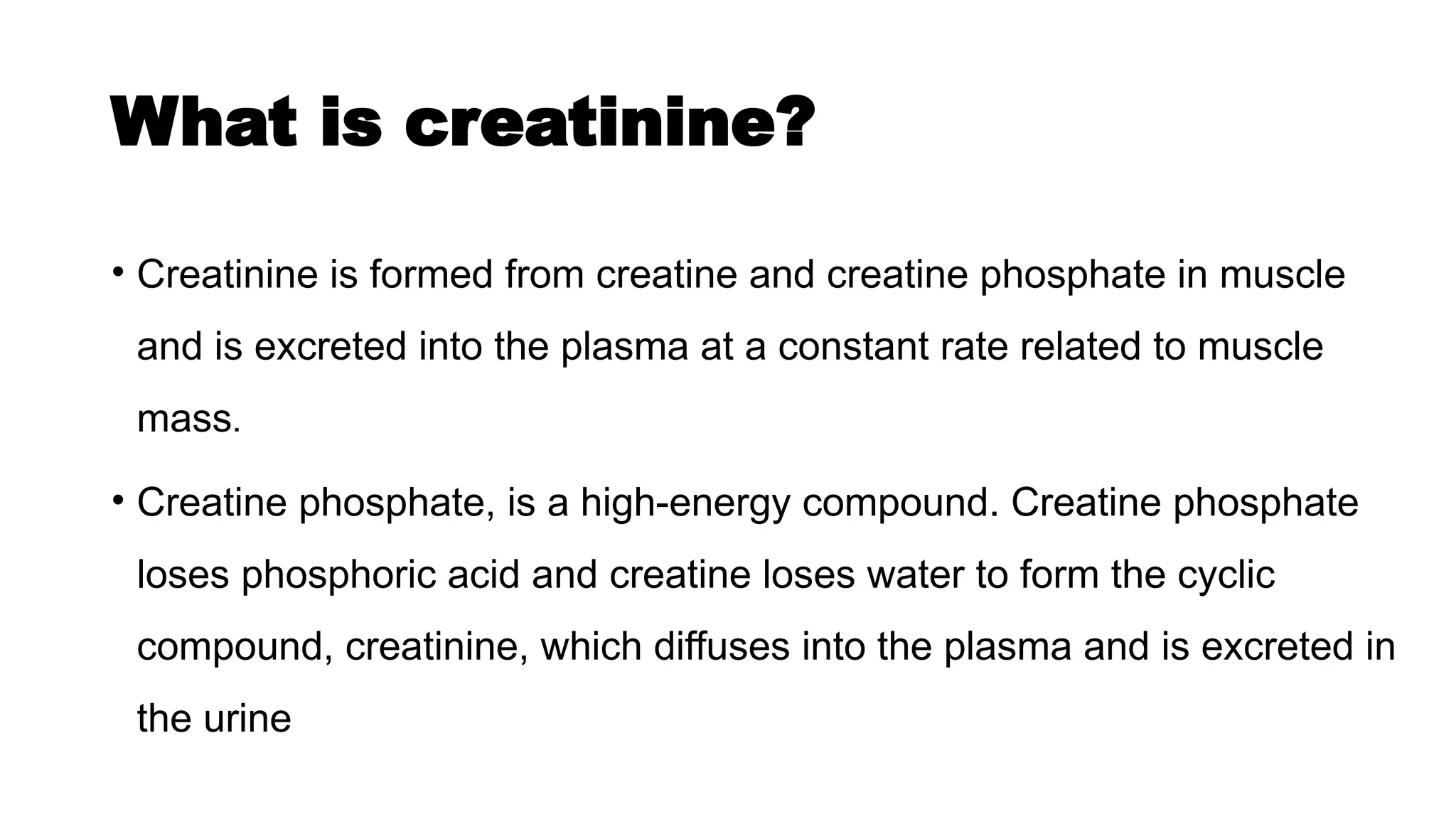 CREATININE DETERMINATION and Interpretation.pptx