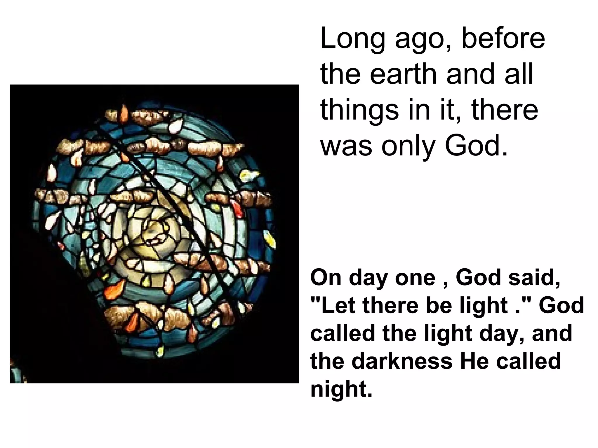 Creation story | PPT