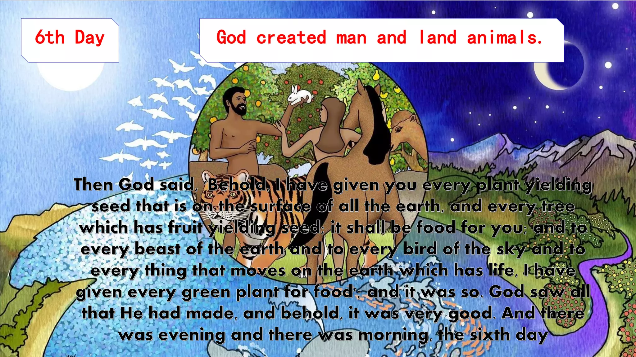 Days of Creation (Genesis 1) | PPT