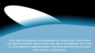 Days of Creation (Genesis 1) | PPT