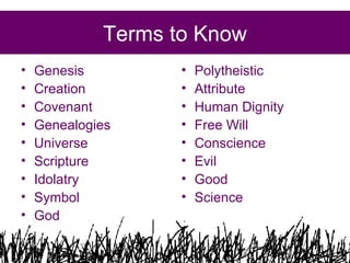 Creation of the Earth | PPT