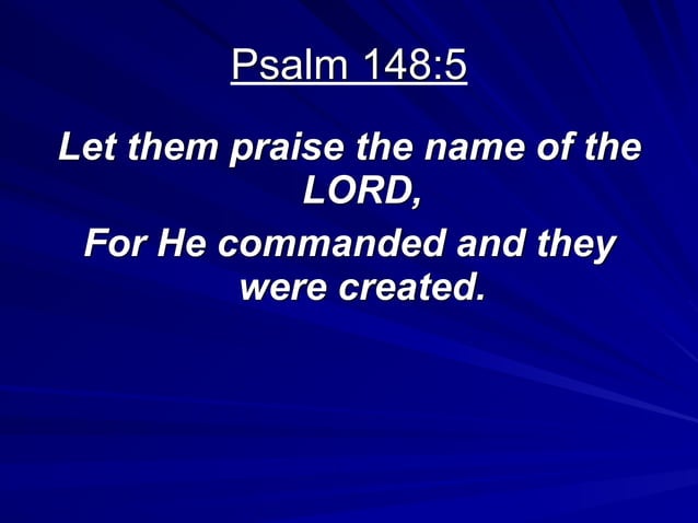Biblical Basis of Creation: How and Why | PDF | Christianity | Religion ...