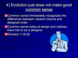 Why I Don't Believe in Secular Evolutionary Theory | PPT