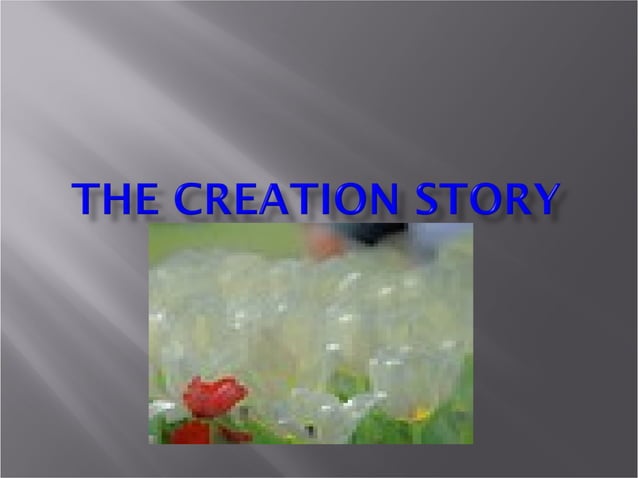 Aden's Creation Story | PPT