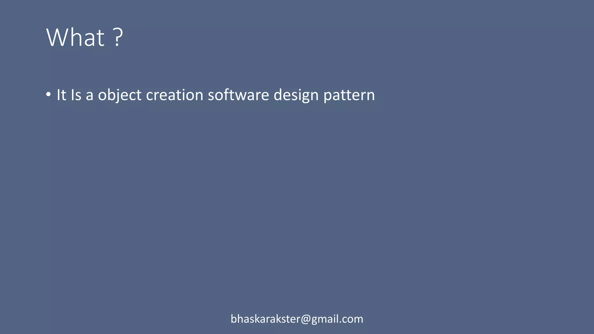 Creational builder design_pattern | PDF | Programming Languages | Computing