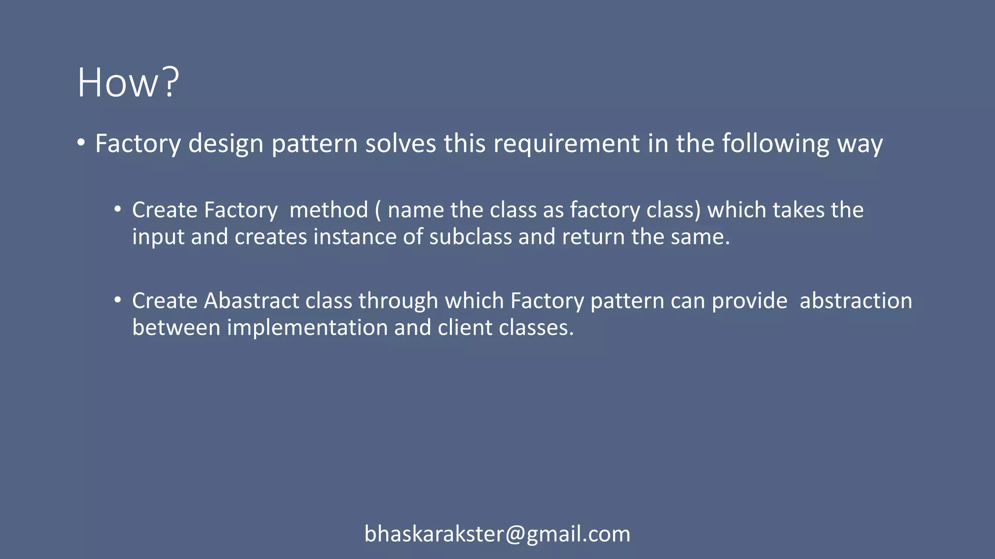 Creational factory design_pattern | PPT