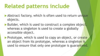 Creational pattern 2 | PPT
