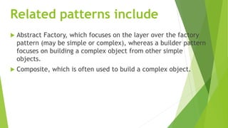 Creational pattern 2 | PPT