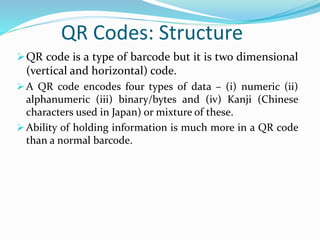 DETECTION OF QR CODE.pptx