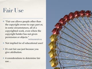 Creation & Copyright: Rights & Responsibilities | PPT