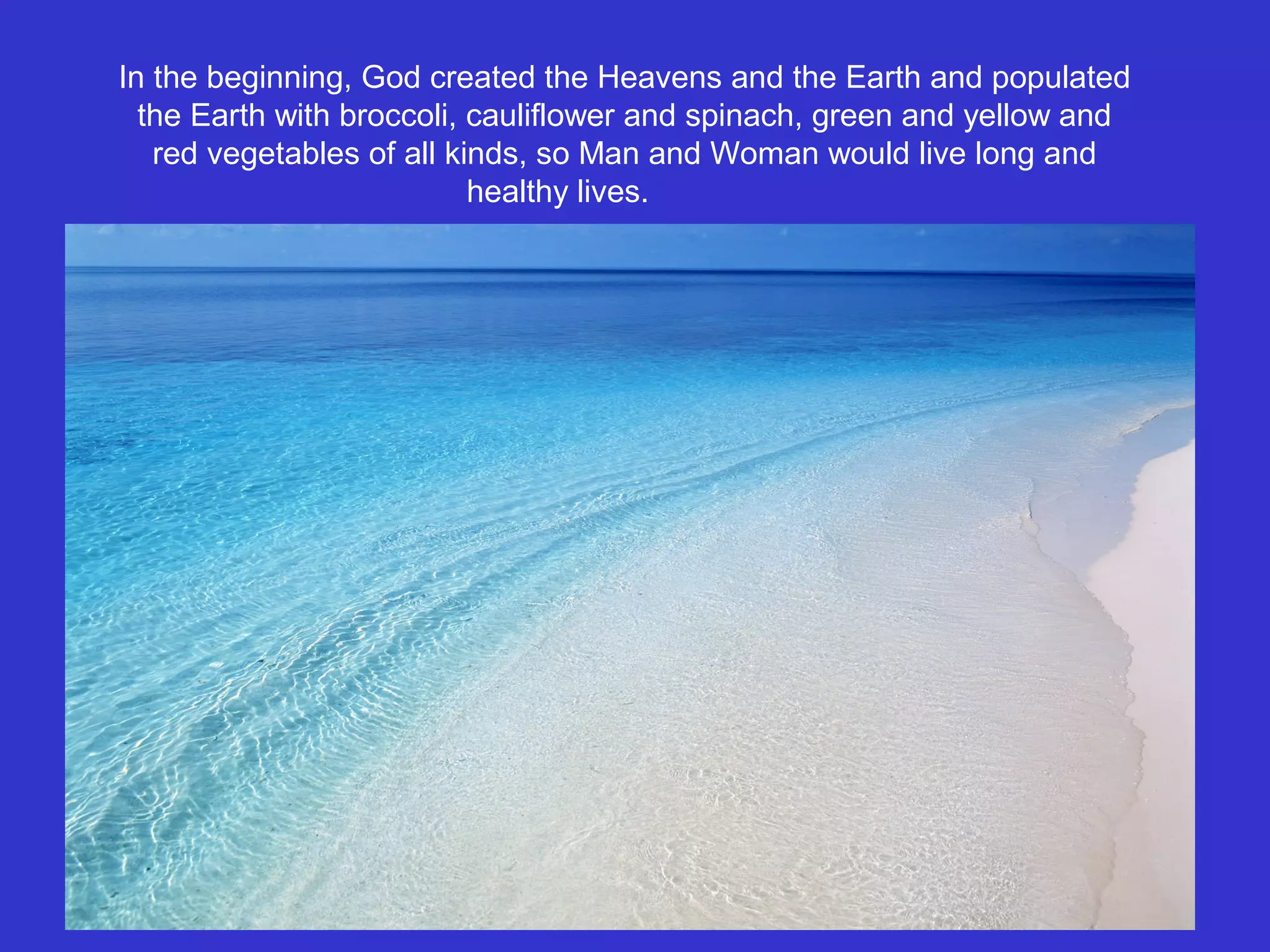 Creation explained for the 21st century | PPT