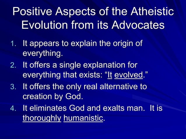 Five Major Views Of Creation | PPTX