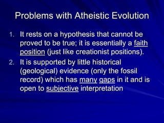 Five Major Views Of Creation | PPTX