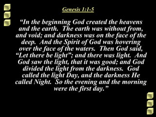 Creation introduction (updated) | PPTX