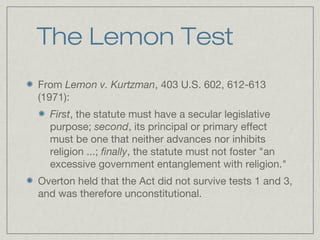 Creationism lecture | PPT