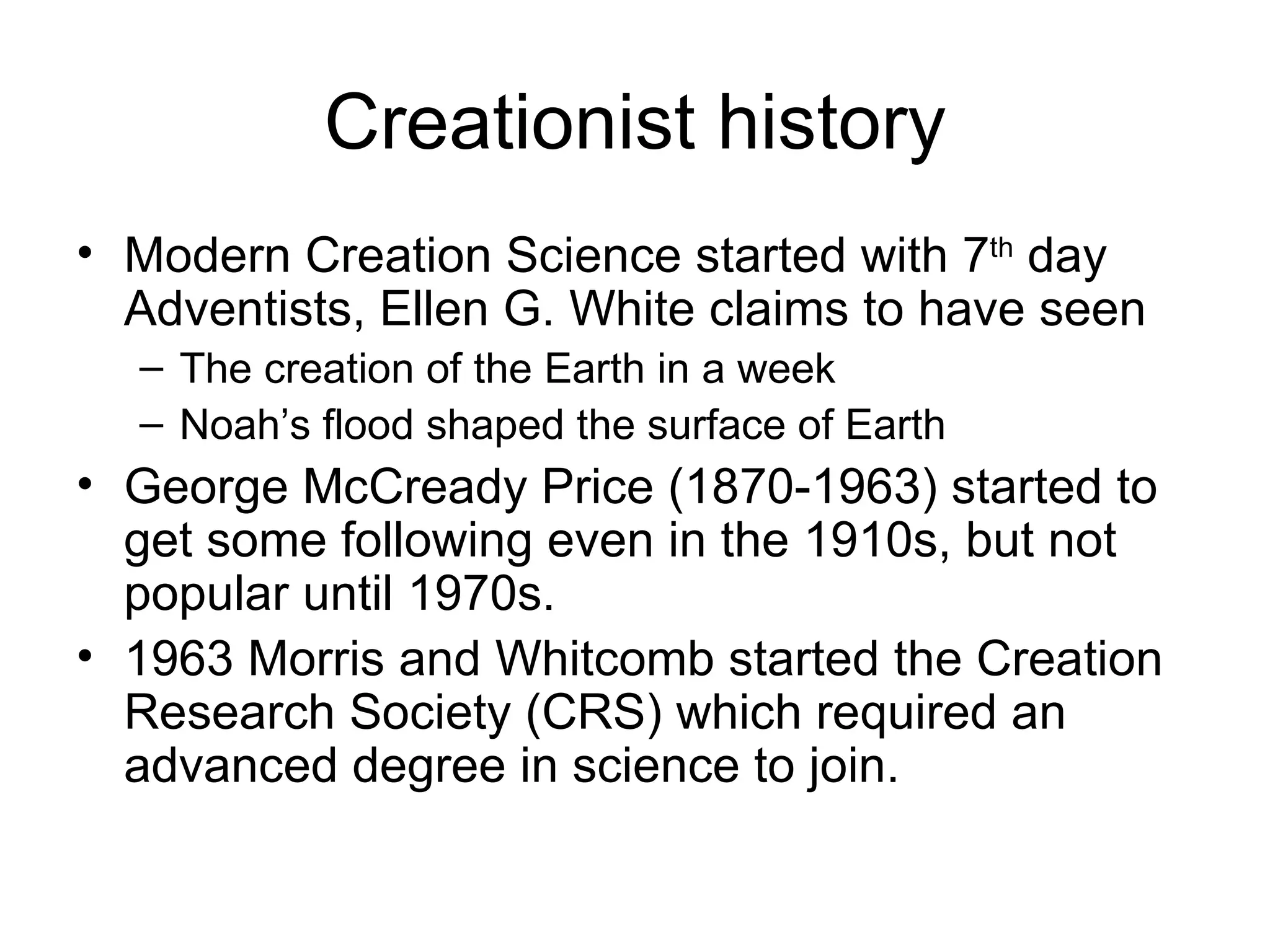 Creationism Vs Evolution | PPT