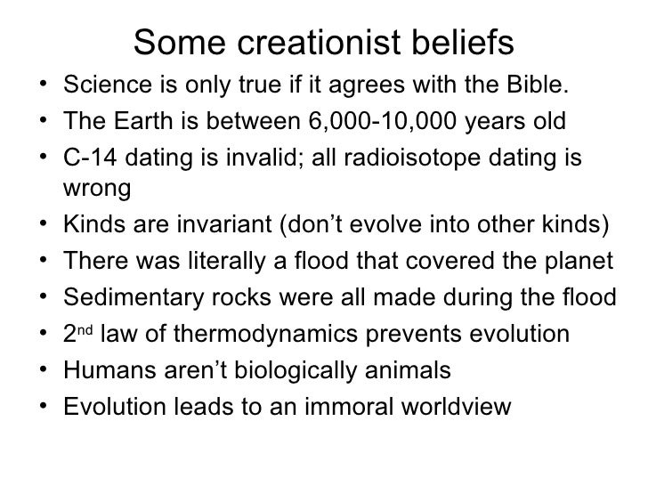 Creationism Vs Evolution