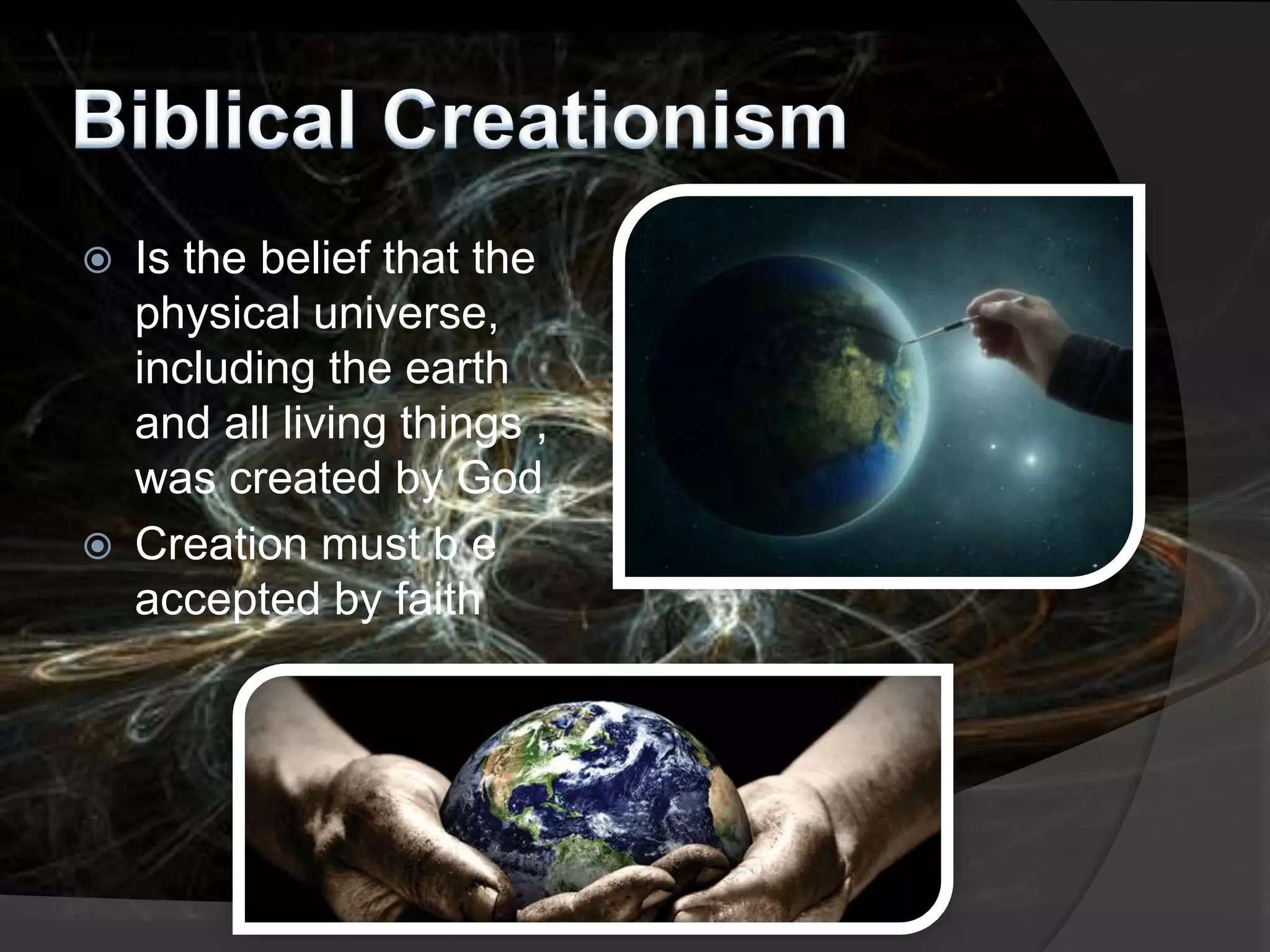 Creationism vs evolution | PPTX