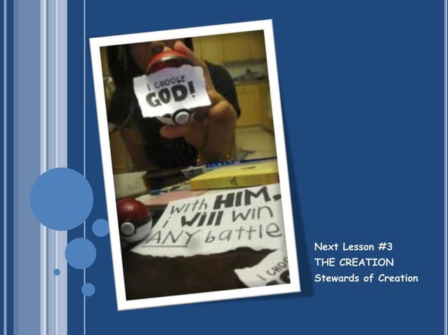 Creation lesson #2 | PPTX