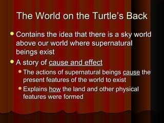 Creationmythintro in harmonywithnature-nativeamericantraditions | PPT