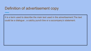 Creation of advertisements.pptx
