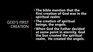 Creation of angels | PPTX