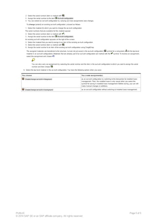 Creation of as built configurations | PDF