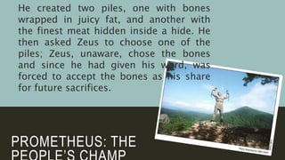 Creation of Man by Prometheus | PPTX