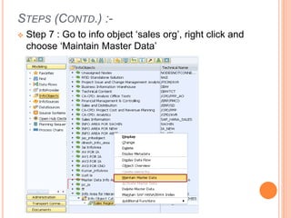 SAP BW - Creation of master data texts | PPT