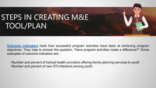 The presentation that will serve as guide in creating monitoring and ...