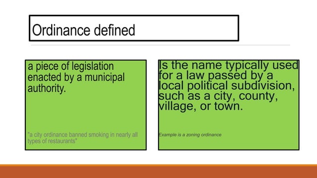 Creation of Policy, Ordinance, Minutes of Meeting and Activity Design ...