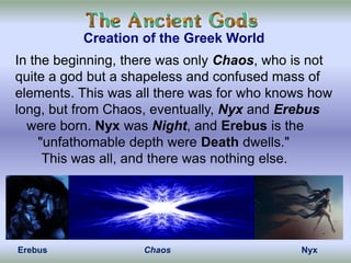 Creation of the Greek World | PPTX