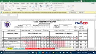 Creation of the modified e-class record with classifying.pptx