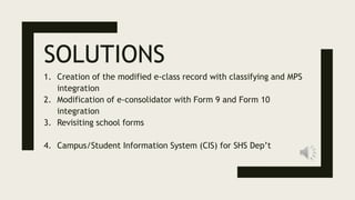 Creation of the modified e-class record with classifying.pptx
