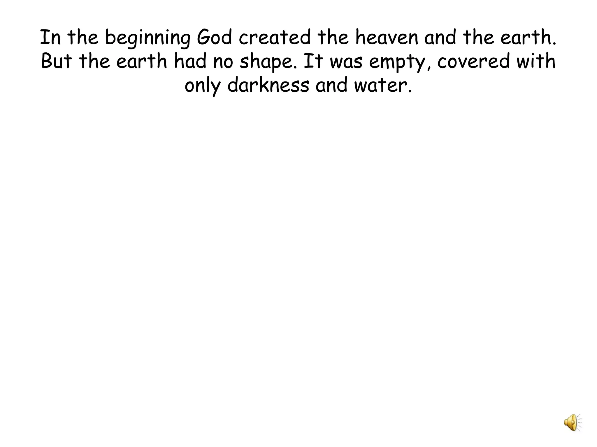 Creation story | PPT