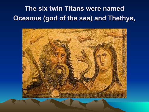 Creation story, cronus and rhea