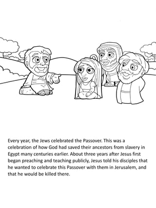 Messianic Passover Coloring Pages
