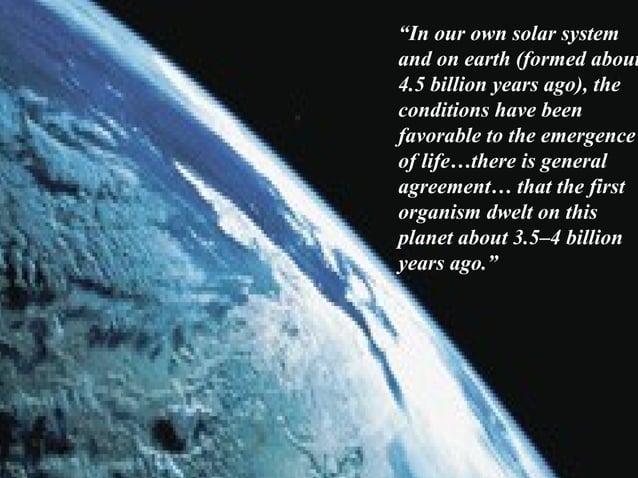 Creation vs evolution--The Epic Debate as Viewed from the Dashboard | PPT