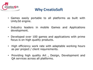 Creatiosoft Profile | PPT