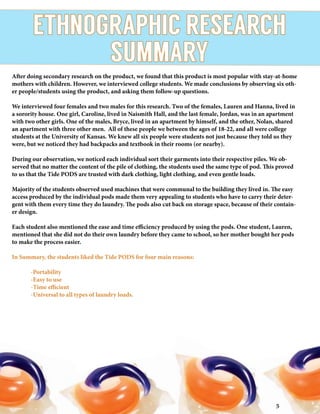 Creative Brief: Tide PODS | PDF