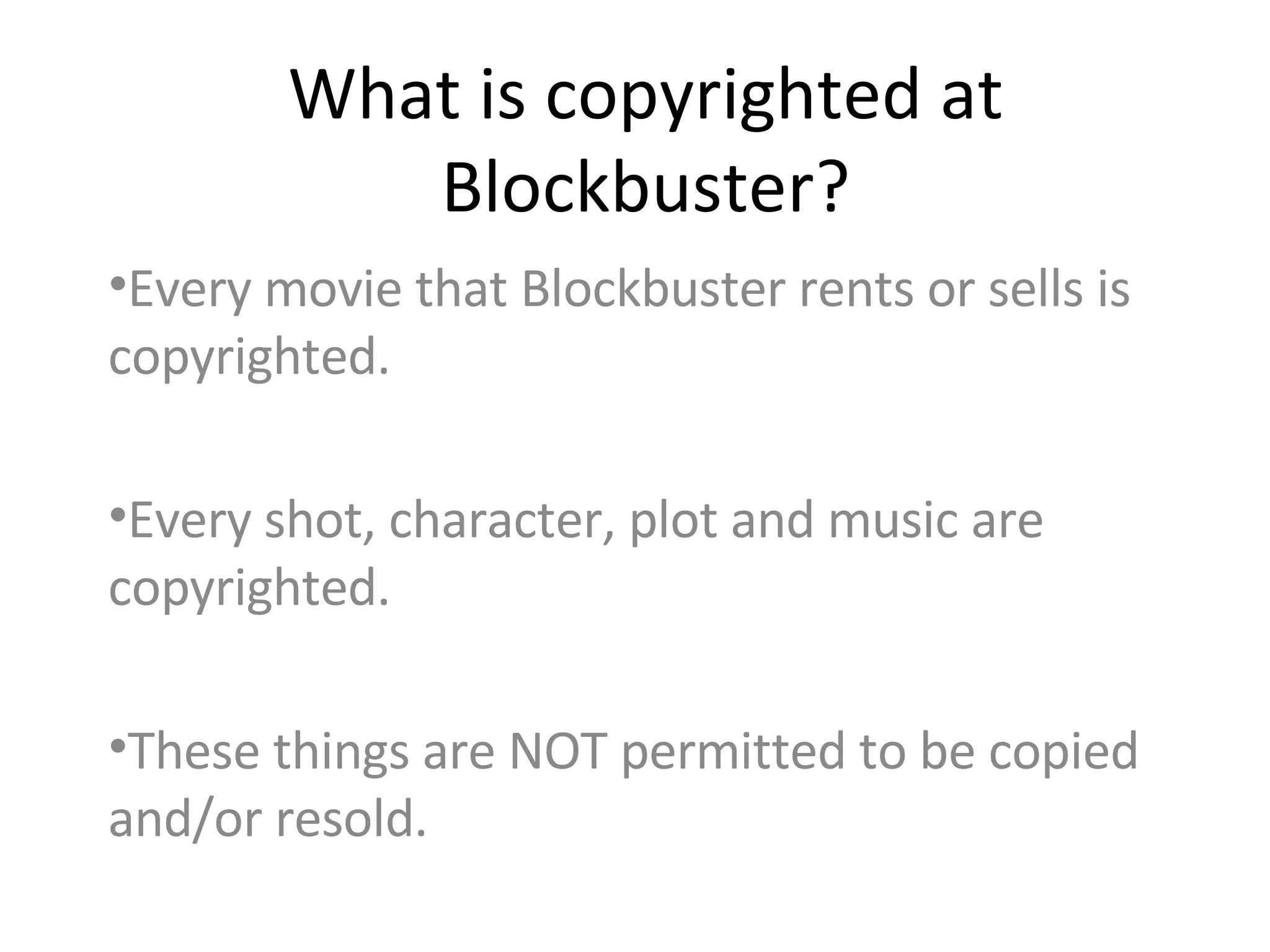Creative Commons At Blockbuster | PPT