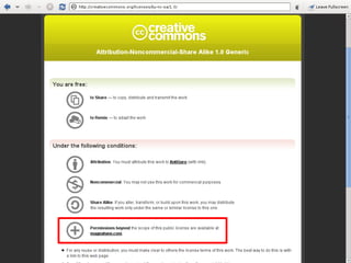 Creative Commons CC+ Examples | PPT