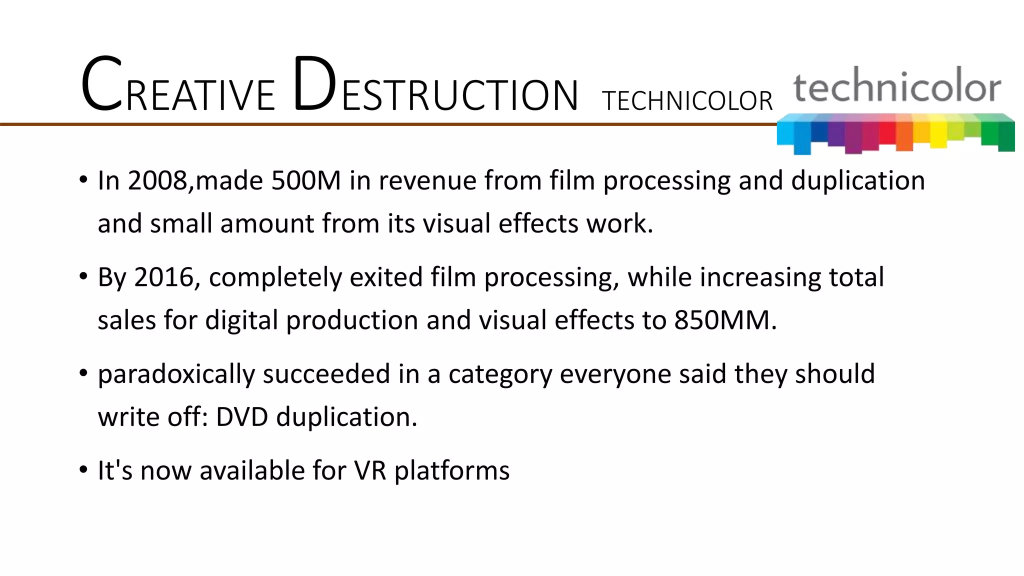 CREATIVE DESTRUCTION | PPTX