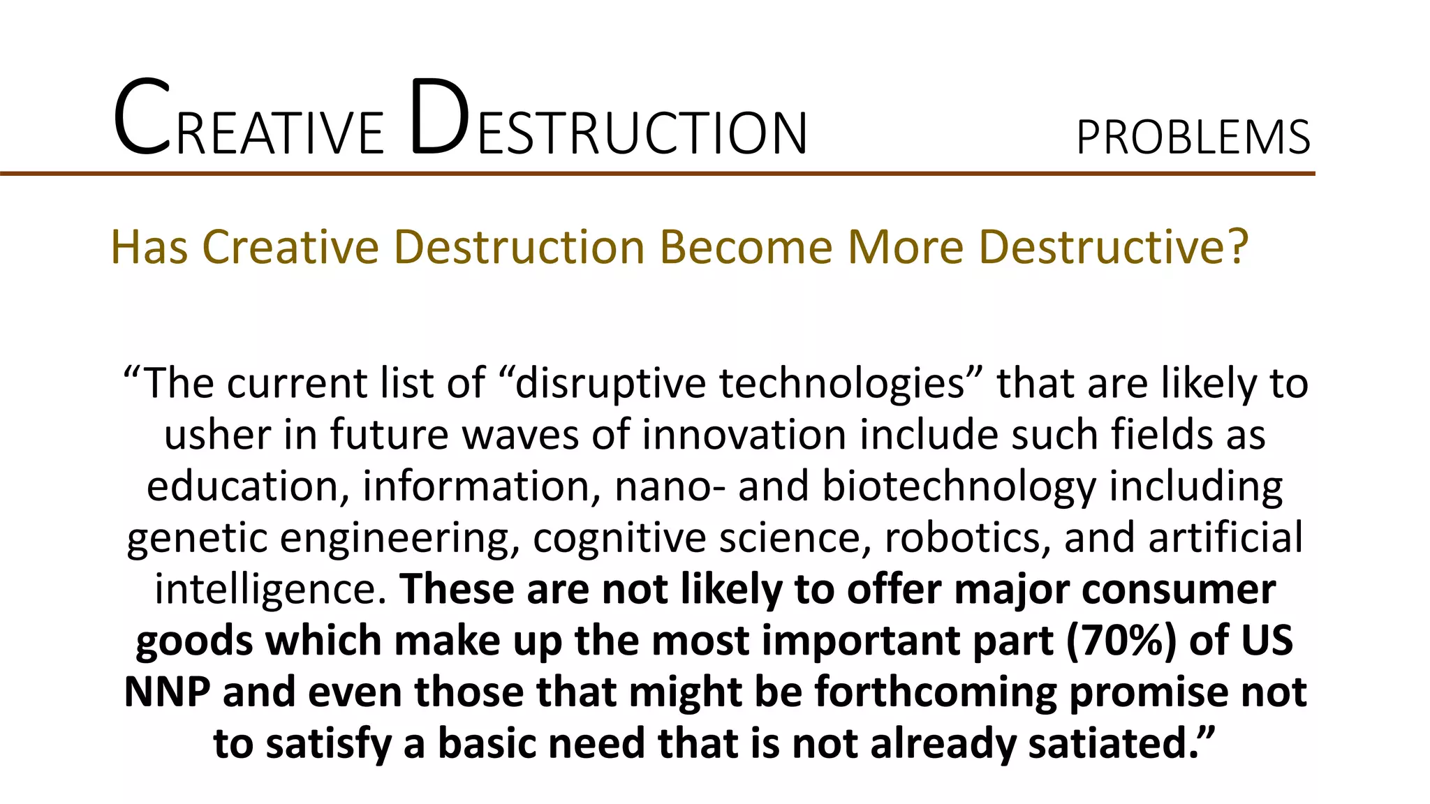 CREATIVE DESTRUCTION | PPTX
